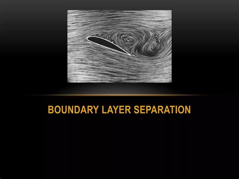 Boundary Layer Theory Pptx