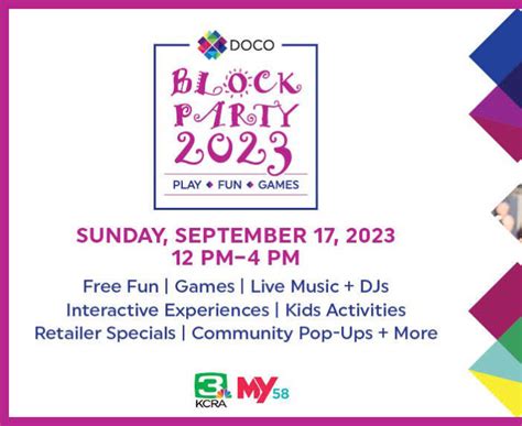 Doco Block Party Sacramento