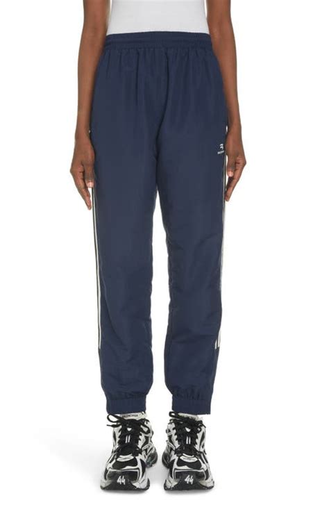 Buy Balenciaga Sporty B Track Pants Blue At 60 Off Editorialist