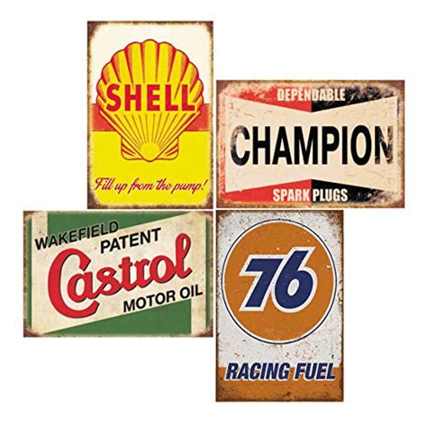 Vintage Original Nos Standard Gas Oil Tin Metal Thermometer Sign