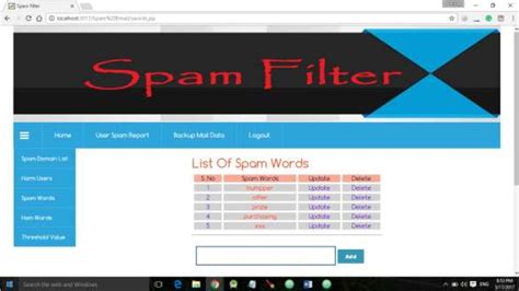Figure A11 From Automated Spam Filtering Through Data Mining Approach
