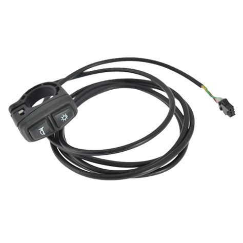 Ebike 조명 및 경적 스위치 전기 자전거 스쿠터 지능형 산악 Atv 세발 자전거 헤드라이트 및 경적 On Off On 스위치 Aliexpress