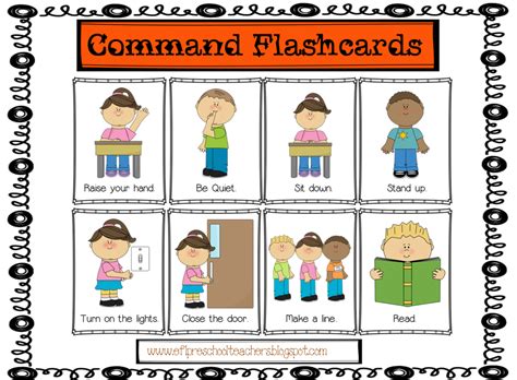 CLASSROOM RULES AND COMMANDS English Project GEP