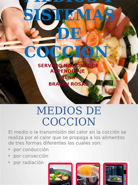 Métodos De Cocción De Alimentos Pdf Cocinando Conduccion Termica