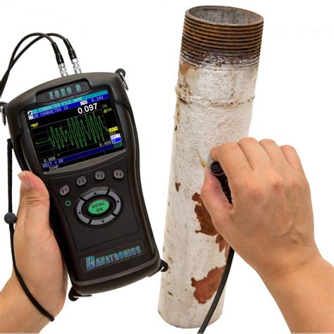 Danatronics Echo 8 [echo 8w] Corrosion And Precision Thickness Gauge With Live Waveform A Scan