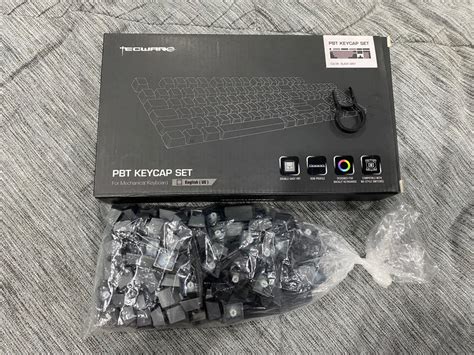 Tecware Pbt Backlit Keycap Set Computers Tech Parts Accessories Computer Keyboard On