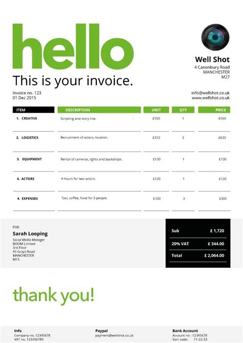 40 Best Invoice Templates Images On Pinterest Invoice Template Free Stencils And Templates Free