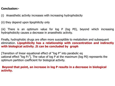 Hansch And Free Wilson Analysis Pptx Chemistry Science