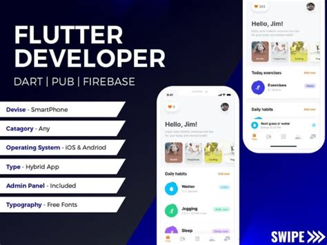 Develop Professional Ios App And Android Application Using Flutter By Hussaina110 Fiverr