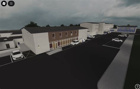 Detailed Old Styled Realistic Ro School Campus Clearly Development