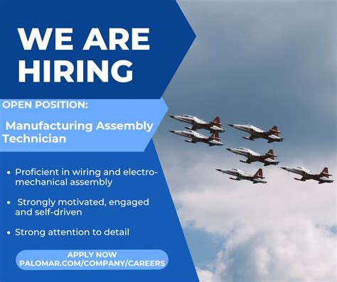 Palomar Products Is Seeking An Ambitious Manufacturing Assembly