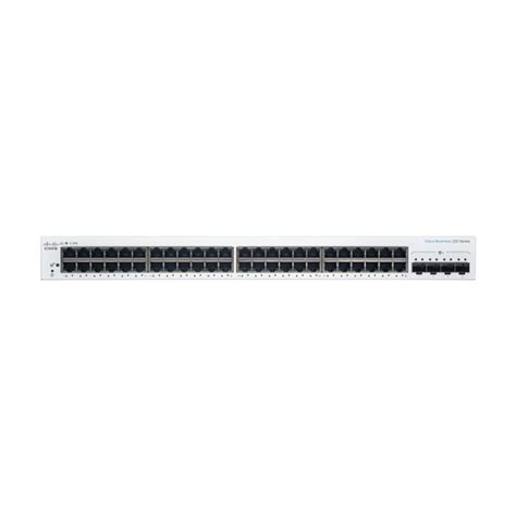 Smart Switch 48 Cổng Gigabit 4 Cổng 10g Spf Cisco Cbs220 48t 4x Eu Hugotech Beat The