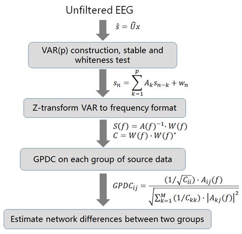 Pipeline Of The Effective Connectivity Analysis With GPDC Under This Download Scientific