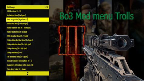 Bo3 Mod Menu Trolling YouTube