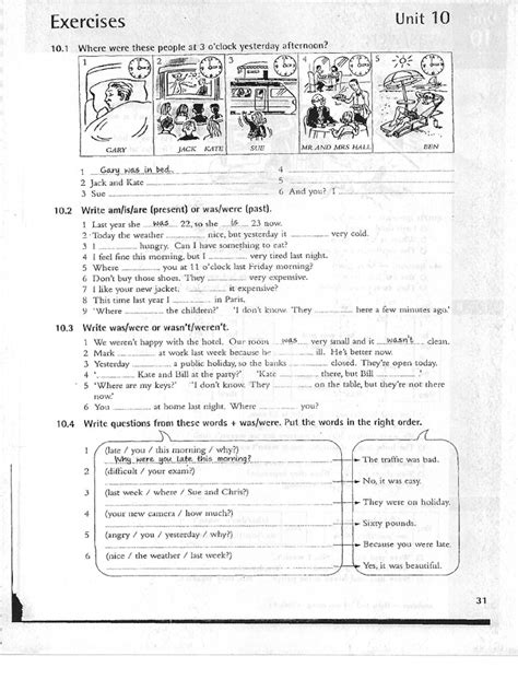 Unit 10 Exercises Pdf