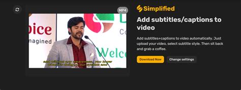 How To Hardcode Subtitles With Simplified In 3 Steps Simplified