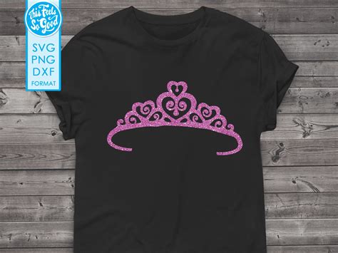 Tiara Svg Princess Svg Princess Crown Svg Cut Files For Cricut Tiara Clipart Svg Dxf Png