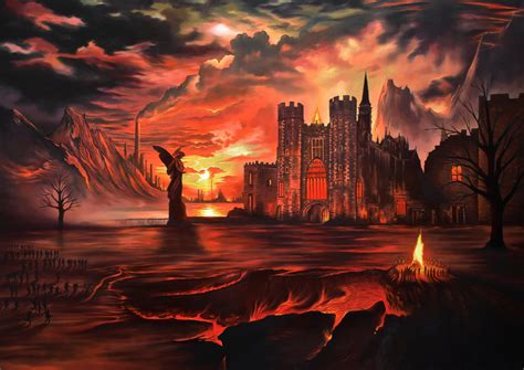 Hellscape Wallpapers Top Free Hellscape Backgrounds Wallpaperaccess