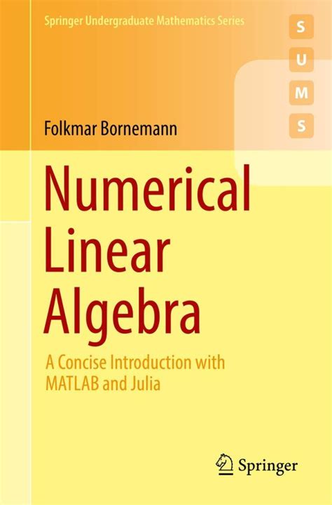 Numerical Linear Algebra Printrado