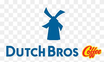 Dutch Bros Coffee Logo Brand Product Coffee Text Logo Banner Png