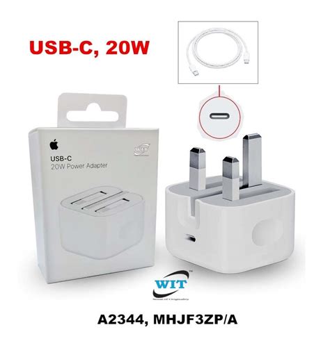 W Usb C Power Adapter A Mhjf Zp A With Type C Charge Cable For Iphone Pro Max Apple