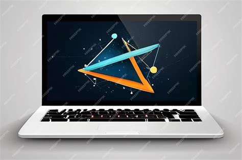 Modern Black And Silver Computer On White Desktop And Concrete Interior Mockup 3d Rendering