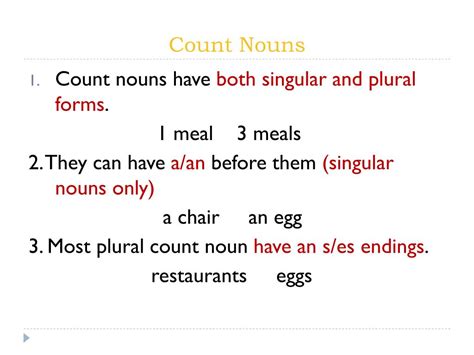 PPT Count And Noncount Nouns PowerPoint Presentation Free Download ID 5464637
