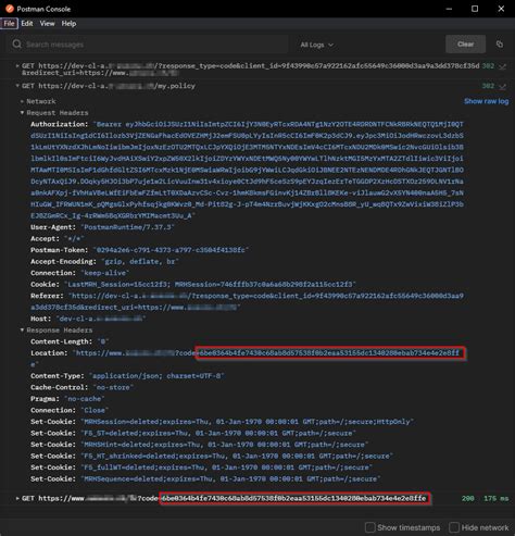 Console Response Header Value How To Retrieve 🌱 Just Getting Started Postman Community