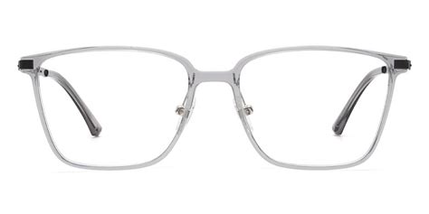Cheney Rectangle Grey Glasses For Men And Women Lensmart