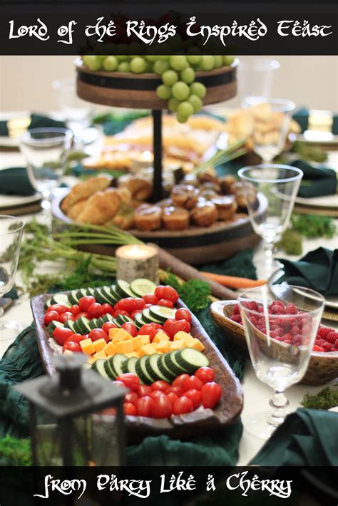 Lord Of The Rings Party Ideas Party Like A Cherry