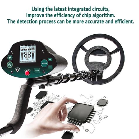 Md 5030 Professional Metal Detector Underground Gold Detector High