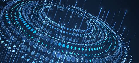 Abstract Technology Data Sorting Smart System Vector Image