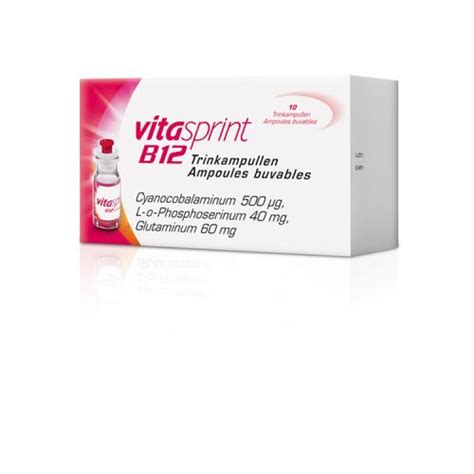 Vitasprint B12 Drinking Solution D 10 Pieces Buy Online