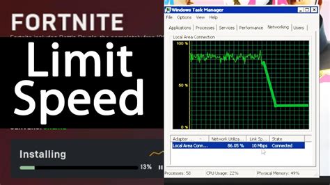 Limit Download Speed Limit Bandwidth Usage In Windows Youtube