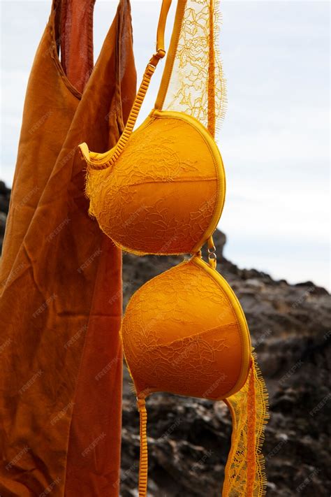 Free Photo Still Life Of Different Types Of Bras Outdoors