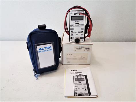 Altek 334a Loop Calibrator 4353e