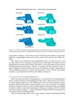 Classification Of Structural Building Damage Grades From Multi Temporal Photogrammetric Point