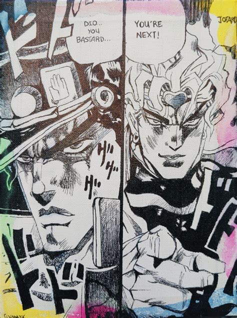 Jojos Bizarre Adventure Jotaro Vs Dio By Carmydelonge On Deviantart