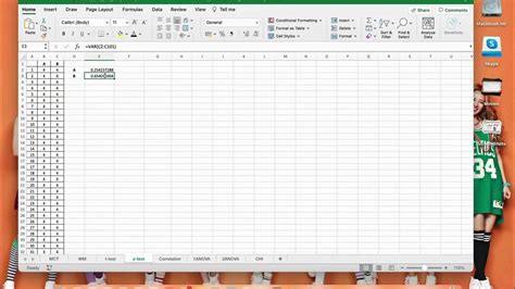 How To Compute Z Test Using Ms Excel In Quantitative Research Youtube