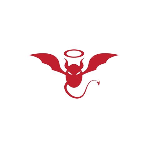 Devil Angel Logo Vector Cartoon Trident Team Vector Cartoon Trident Team Png And Vector With