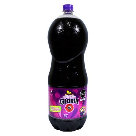 0003246 Bebida Chicha Morada Gloria Botella 3 Lt