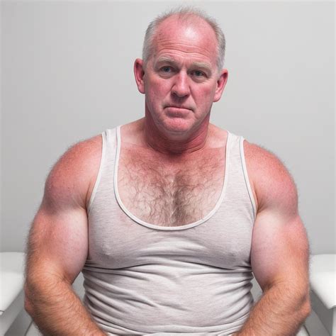 Silverdaddy Hairy Muscle Dad In Tanktop Rhairybearmuscledaddy