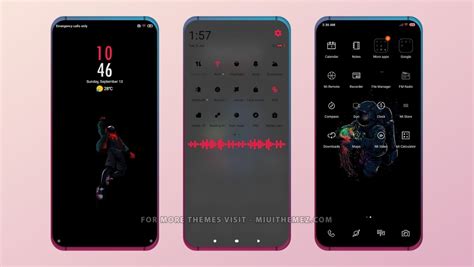 Dark Red Miui Theme With Amazing Lockscreen Customization