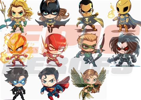 How To Draw Chibi Heroes