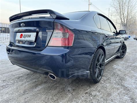Субару Легаси Б4 2003 в Красноярске Достойное состояние комплектация 2 0 B4 Gt Spec B синий
