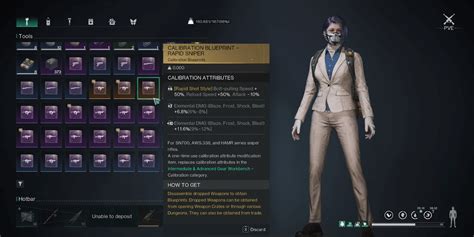 Once Human How To Get Weapon Calibration Blueprints Player Assist