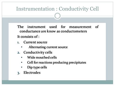Conductometry Pptx
