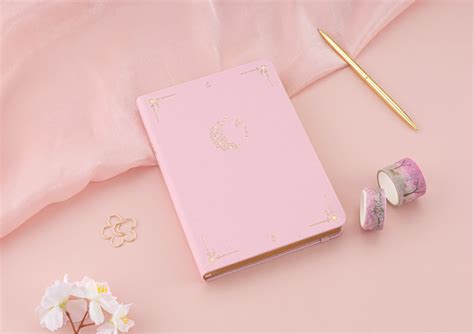 Tsuki ‘sakura Moon Limited Edition Bullet Journal ☾ Notebooktherapy Tsuki ‘sakura Moon Limited Edition Bullet Journal ☾ Notebooktherapy
