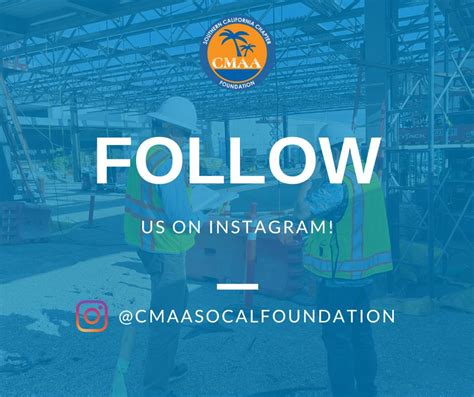 Cmaa Southern California Chapter Foundation Has A New Instagram Page