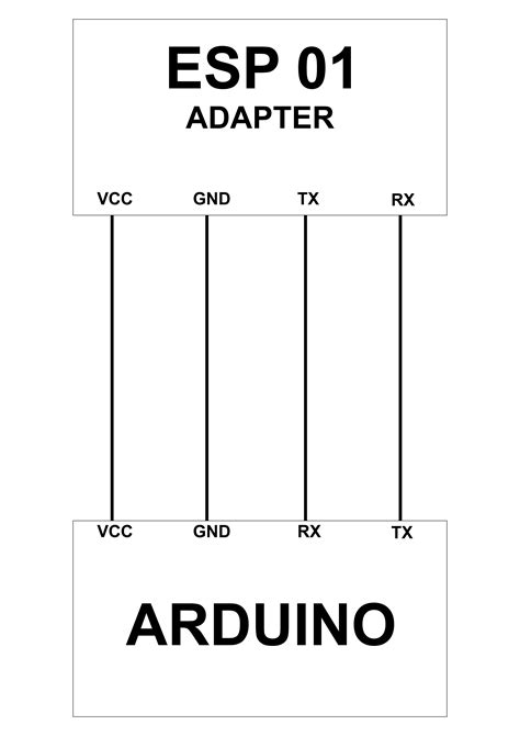 Esp 01 Adapter 33v 5v Board Prayog India